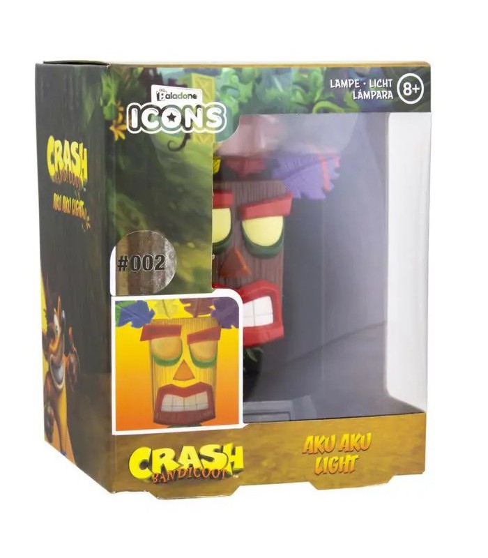 Lampka Crash Aku Aku Icon V2 Bandicoot oficjalna